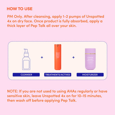 THE PLACENTA FACIAL AHA+Peptides Bundle – Lion Pose